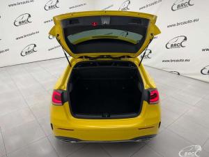 Yellow Mercedes-Benz a-220 2019 in Vilnius, with an engine capacity of 1.99 L and mileage of 28 thousand km for 19900 €, photo 27 on AUTOMOTO.COM.LV