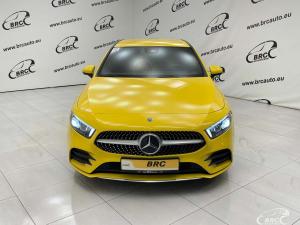 Yellow Mercedes-Benz a-220 2019 in Vilnius, with an engine capacity of 1.99 L and mileage of 28 thousand km for 19900 €, photo 28 on AUTOMOTO.COM.LV