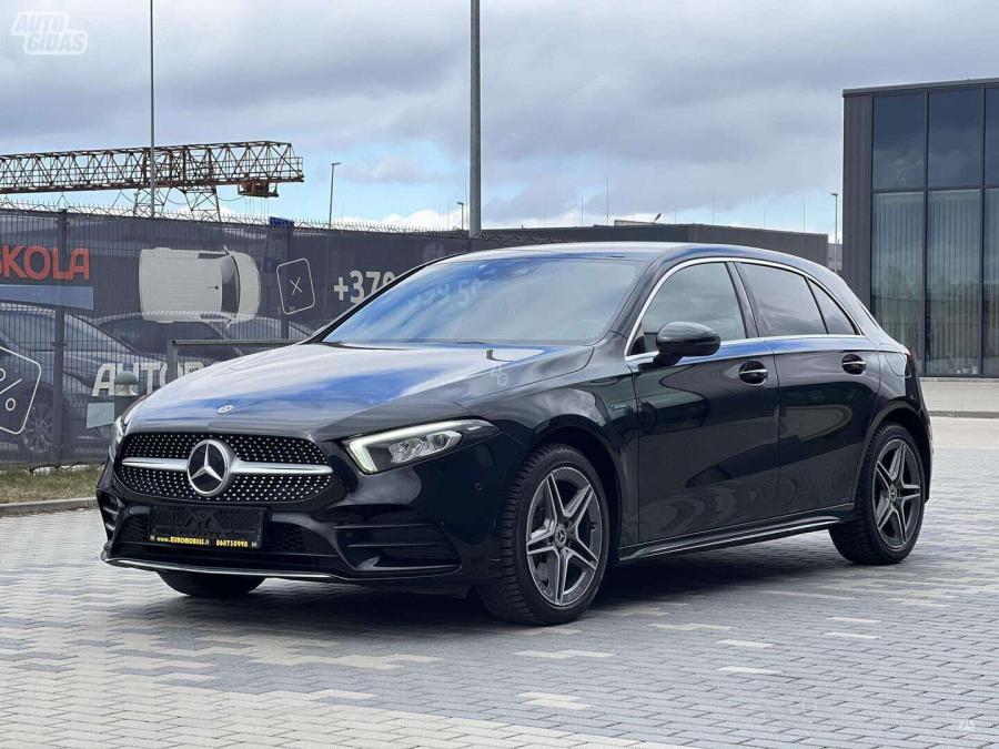 Black Mercedes-Benz a-250 2020 in Siauliai, with an engine capacity of 1.30 L and mileage of 194 thousand km for 17000 €, photo 1 on AUTOMOTO.COM.LV