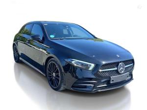 Black Mercedes-Benz a-250 2020 in Kaunas, with an engine capacity of 1.99 L and mileage of 89 thousand km for 24900 €, photo 3 on AUTOMOTO.COM.LV