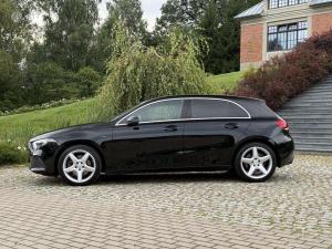 Black Mercedes-Benz a-250 2020 in Vilnius, with an engine capacity of 1.33 L and mileage of 94 thousand km for 16900 €, photo 3 on AUTOMOTO.COM.LV