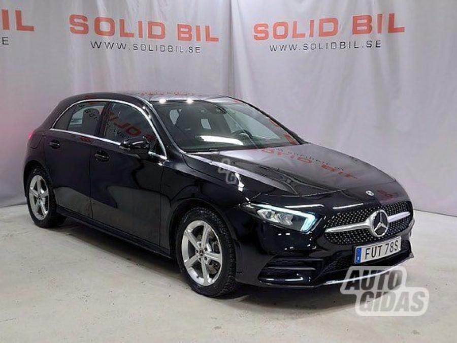 Black Mercedes-Benz a-250 2022 in Kaunas, with an engine capacity of 0.00 L and mileage of 48 thousand km for 30289 €, photo 1 on AUTOMOTO.COM.LV