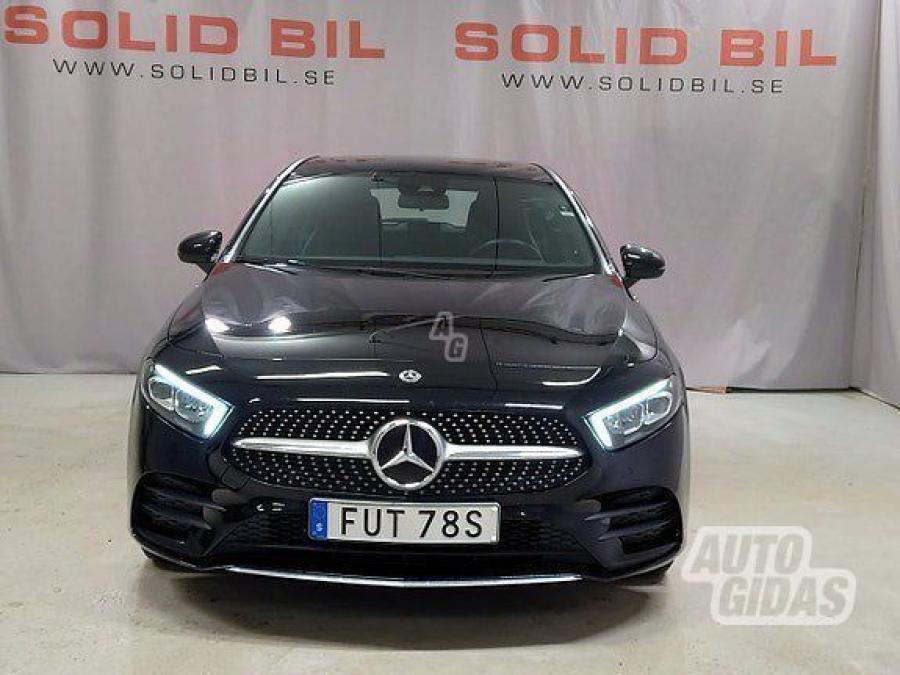 Black Mercedes-Benz a-250 2022 in Kaunas, with an engine capacity of 0.00 L and mileage of 48 thousand km for 30289 €, photo 2 on AUTOMOTO.COM.LV