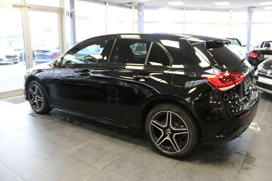 Black Mercedes-Benz a-250 2020 in Kaunas, with an engine capacity of 1.30 L and mileage of 47 thousand km for 25866 €, photo 4 on AUTOMOTO.COM.LV