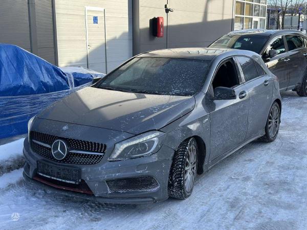 Grey Mercedes-Benz a-250 2014 in Kaunas, with an engine capacity of 2.00 L and mileage of 260 thousand km for 7999 €, photo 1 on AUTOMOTO.COM.LV