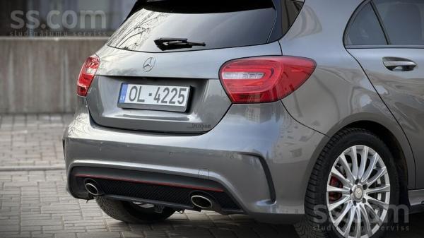 Pelēks Mercedes-Benz a-250 2014 Jelgava, ar dzinēja tilpumu 2.00 L un nobraukumu 260 tūkst. km par 10550 €, foto 7 vietnē AUTOMOTO.COM.LV