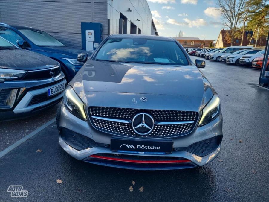 Grey Mercedes-Benz a-250 2017 in Kaunas, with an engine capacity of 2.00 L and mileage of 66 thousand km for 25263 €, photo 3 on AUTOMOTO.COM.LV