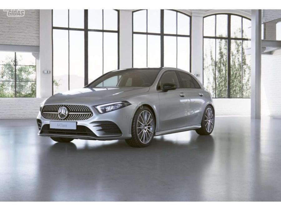 Pelēks Mercedes-Benz a-250 2022 Kauņa, ar dzinēja tilpumu 1.30 L un nobraukumu 90 tūkst. km par 26510 €, foto 1 vietnē AUTOMOTO.COM.LV