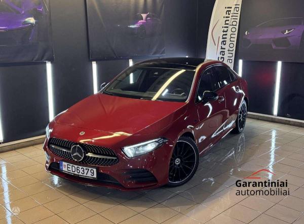 Sarkans Mercedes-Benz a-250 2020 Viļņa, ar dzinēja tilpumu 1.33 L un nobraukumu 60 tūkst. km par 23500 €, foto 1 vietnē AUTOMOTO.COM.LV
