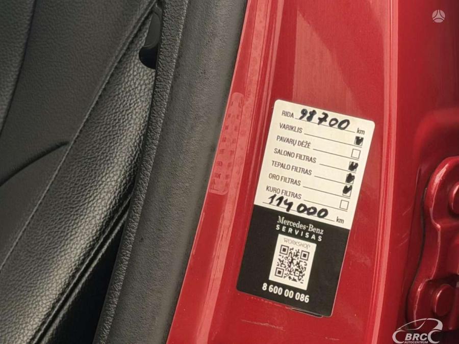 Sarkans Mercedes-Benz a-250 2020 Viļņa, ar dzinēja tilpumu 1.33 L un nobraukumu 99 tūkst. km par 19999 €, foto 26 vietnē AUTOMOTO.COM.LV