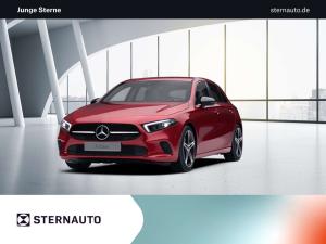 Sarkans Mercedes-Benz a-250 2021 Kauņa, ar dzinēja tilpumu 1.30 L un nobraukumu 55 tūkst. km par 27225 €, foto  vietnē AUTOMOTO.COM.LV