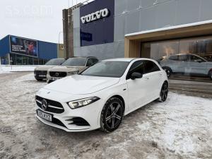 Balts Mercedes-Benz a-250 2020 Tallina, ar dzinēja tilpumu 1.40 L un nobraukumu 69 tūkst. km par 22900 €, foto  vietnē AUTOMOTO.COM.LV