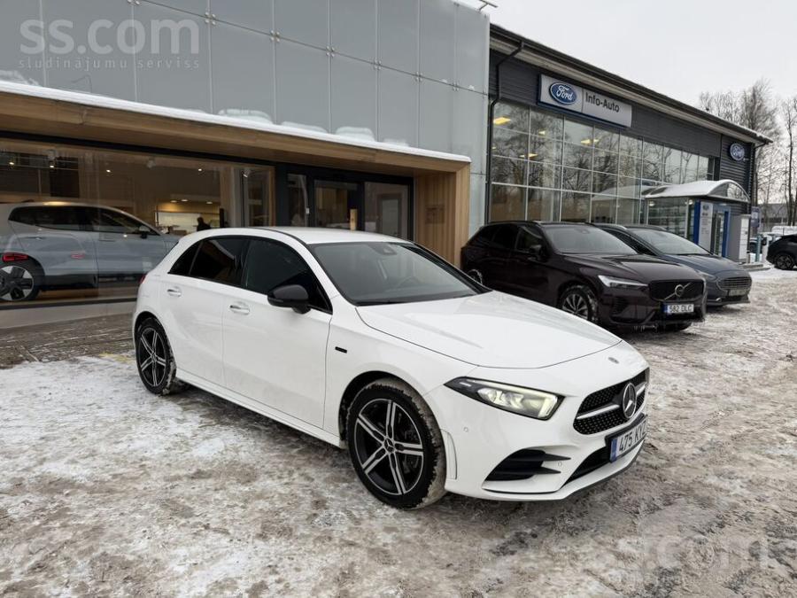 Balts Mercedes-Benz a-250 2020 Tallina, ar dzinēja tilpumu 1.40 L un nobraukumu 69 tūkst. km par 22900 €, foto 2 vietnē AUTOMOTO.COM.LV