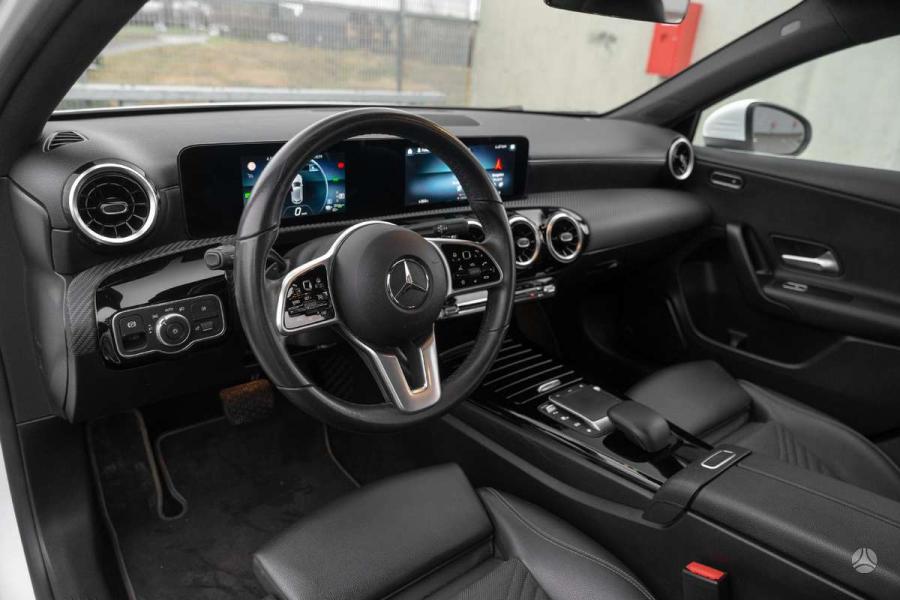 Balts Mercedes-Benz a-250 2021 Viļņa, ar dzinēja tilpumu 1.33 L un nobraukumu 59 tūkst. km par 22450 €, foto 14 vietnē AUTOMOTO.COM.LV