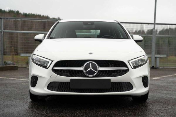 Balts Mercedes-Benz a-250 2021 Viļņa, ar dzinēja tilpumu 1.33 L un nobraukumu 59 tūkst. km par 22450 €, foto  vietnē AUTOMOTO.COM.LV