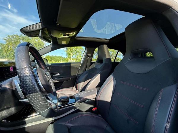White Mercedes-Benz a-250 2022 in Klaipeda, with an engine capacity of 1.33 L and mileage of 59 thousand km for 29300 €, photo 9 on AUTOMOTO.COM.LV