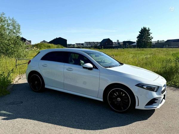 White Mercedes-Benz a-250 2022 in Klaipeda, with an engine capacity of 1.33 L and mileage of 59 thousand km for 29300 €, photo 10 on AUTOMOTO.COM.LV