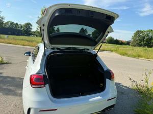 White Mercedes-Benz a-250 2022 in Klaipeda, with an engine capacity of 1.33 L and mileage of 59 thousand km for 29300 €, photo 14 on AUTOMOTO.COM.LV