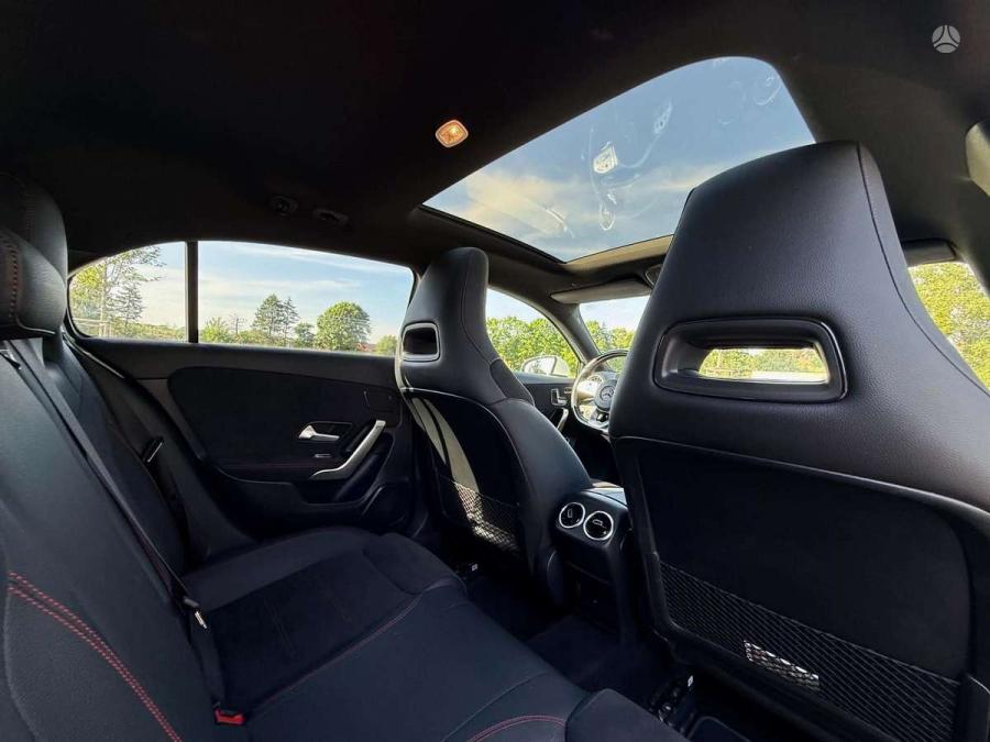 White Mercedes-Benz a-250 2022 in Klaipeda, with an engine capacity of 1.33 L and mileage of 59 thousand km for 29300 €, photo 16 on AUTOMOTO.COM.LV