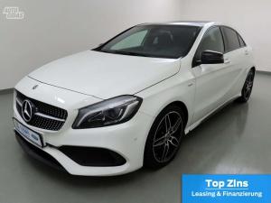 White Mercedes-Benz a-250 2018 in Kaunas, with an engine capacity of 2.00 L and mileage of 82 thousand km for 26973 €, photo 2 on AUTOMOTO.COM.LV