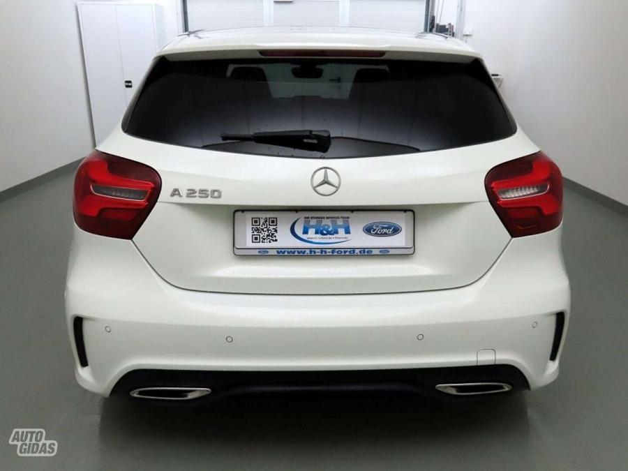White Mercedes-Benz a-250 2018 in Kaunas, with an engine capacity of 2.00 L and mileage of 82 thousand km for 26973 €, photo 5 on AUTOMOTO.COM.LV
