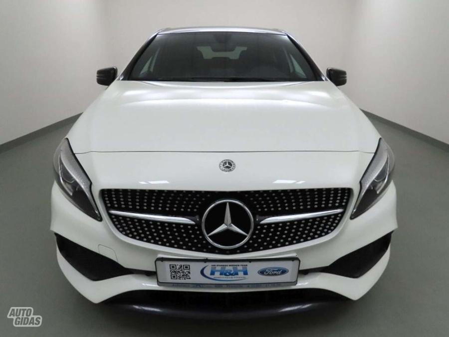 White Mercedes-Benz a-250 2018 in Kaunas, with an engine capacity of 2.00 L and mileage of 82 thousand km for 26973 €, photo 6 on AUTOMOTO.COM.LV