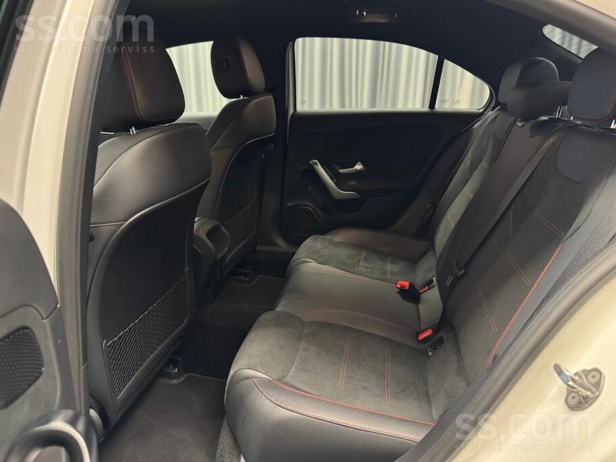 White Mercedes-Benz a-250 2022 in Riga, with an engine capacity of 1.30 L and mileage of 58 thousand km for 27190 €, photo 17 on AUTOMOTO.COM.LV