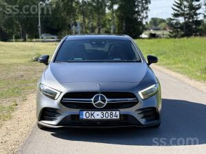 Серый Мерседес A 35 AMG 2019 в Рига, объемом двигателя 2.00 л и пробегом 101 тыс. км за 25900 €, фото 4 на AUTOMOTO.COM.LV