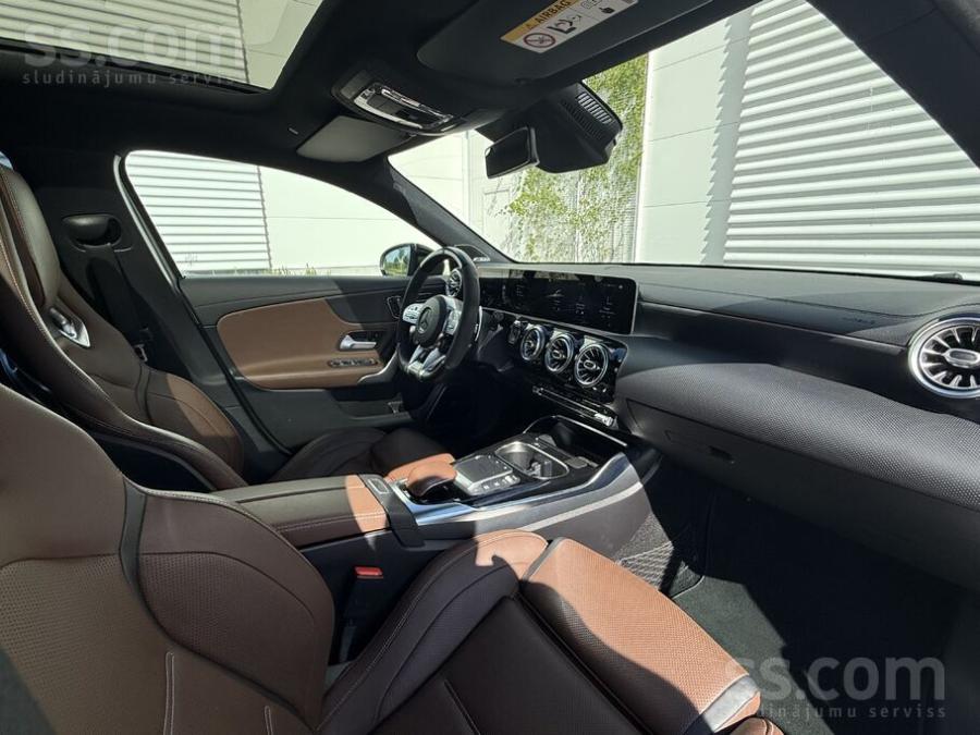 Серый Мерседес A 35 AMG 2019 в Рига, объемом двигателя 2.00 л и пробегом 101 тыс. км за 25900 €, фото 8 на AUTOMOTO.COM.LV