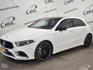 Белый Мерседес A 35 AMG 2019 в Рига, объемом двигателя 2.00 л и пробегом 147 тыс. км за 32900 €, фото  на AUTOMOTO.COM.LV