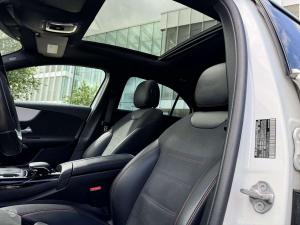 White Mercedes-Benz A 35 AMG 2020 in Vilnius, with an engine capacity of 2.00 L and mileage of 74 thousand km for 28990 €, photo 15 on AUTOMOTO.COM.LV