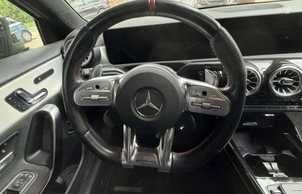 Белый Мерседес A 35 AMG 2022 в Каунас, объемом двигателя 2.00 л и пробегом 90 тыс. км за 19750 €, фото 9 на AUTOMOTO.COM.LV