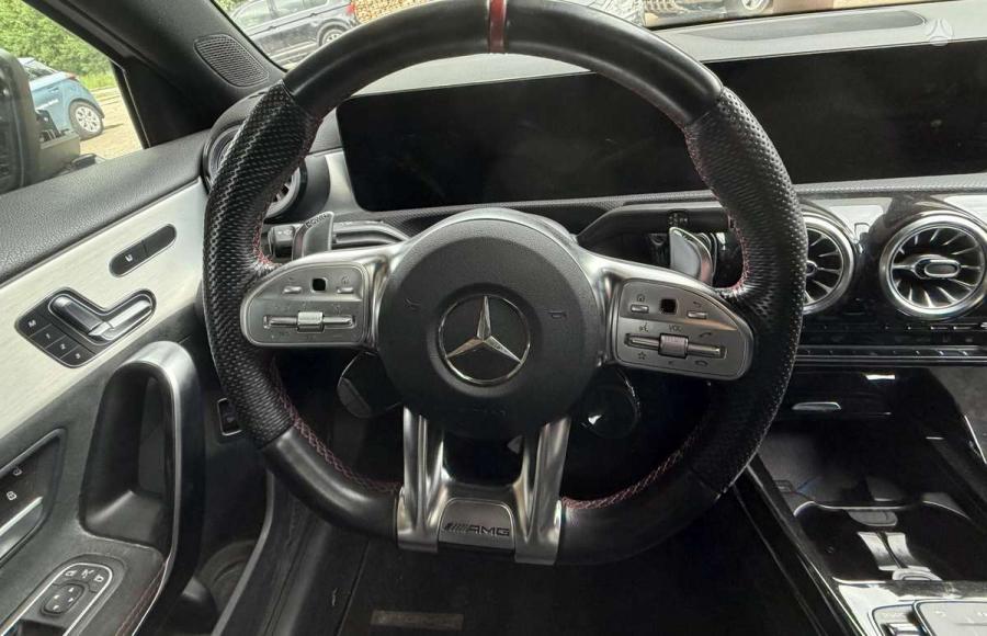 Белый Мерседес A 35 AMG 2022 в Каунас, объемом двигателя 2.00 л и пробегом 90 тыс. км за 19750 €, фото 10 на AUTOMOTO.COM.LV