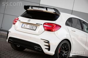 Balts Mercedes-Benz A 45 AMG 2014 Rīga, ar dzinēja tilpumu 2.00 L un nobraukumu 0 tūkst. km par 19900 €, foto 8 vietnē AUTOMOTO.COM.LV