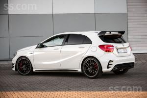 Balts Mercedes-Benz A 45 AMG 2014 Rīga, ar dzinēja tilpumu 2.00 L un nobraukumu 0 tūkst. km par 19900 €, foto 11 vietnē AUTOMOTO.COM.LV