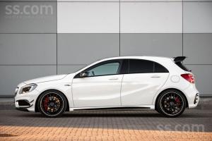 Balts Mercedes-Benz A 45 AMG 2014 Rīga, ar dzinēja tilpumu 2.00 L un nobraukumu 0 tūkst. km par 19900 €, foto 13 vietnē AUTOMOTO.COM.LV