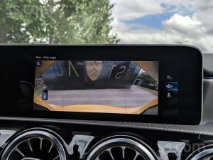 Yellow Mercedes-Benz A 45 AMG 2020 in Tukums, with an engine capacity of 2.00 L and mileage of 106 thousand km for 34990 €, photo 13 on AUTOMOTO.COM.LV
