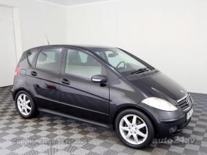 Melns Mercedes-Benz A-Class 2005 Tallina, ar dzinēja tilpumu 2.00 L un nobraukumu 335 tūkst. km par 1699 €, foto  vietnē AUTOMOTO.COM.LV