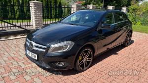Black Mercedes-Benz A-Class 2013 in Tallinn, with an engine capacity of 1.50 L and mileage of 142 thousand km for 9990 €, photo  on AUTOMOTO.COM.LV