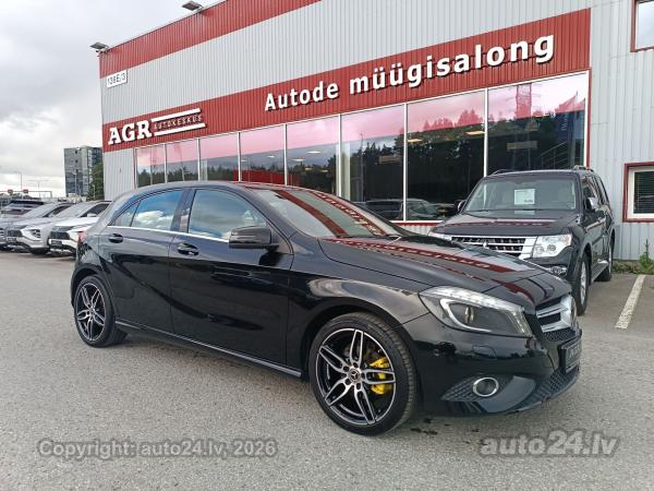 Black Mercedes-Benz A-Class 2013 in Tallinn, with an engine capacity of 1.50 L and mileage of 142 thousand km for 8900 €, photo 1 on AUTOMOTO.COM.LV