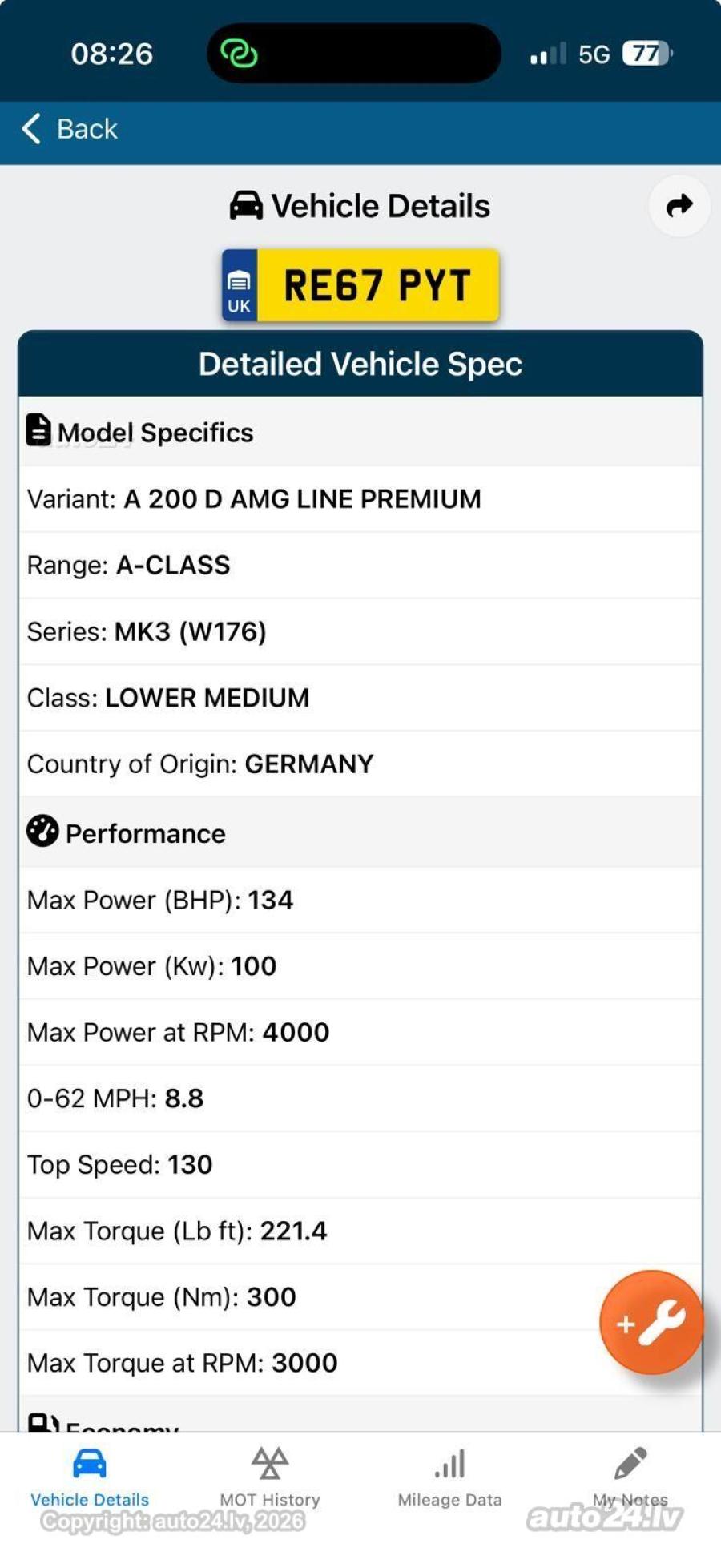 Melns Mercedes-Benz A-Class 2017 Rīga, ar dzinēja tilpumu 2.00 L un nobraukumu 240 tūkst. km par 6700 €, foto 17 vietnē AUTOMOTO.COM.LV