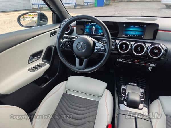 Black Mercedes-Benz A-Class 2019 in Tallinn, with an engine capacity of 1.50 L and mileage of 209 thousand km for 13950 €, photo 5 on AUTOMOTO.COM.LV