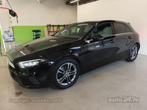 Black Mercedes-Benz A-Class 2019 in Tallinn, with an engine capacity of 1.50 L and mileage of 209 thousand km for 13950 €, photo 10 on AUTOMOTO.COM.LV