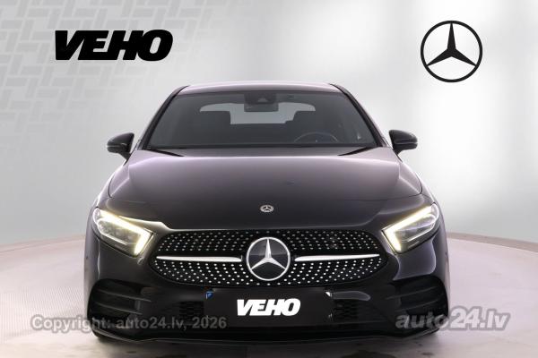 Black Mercedes-Benz A-Class 2022 in Tallinn, with an engine capacity of 1.30 L and mileage of 55 thousand km for 29990 €, photo 8 on AUTOMOTO.COM.LV