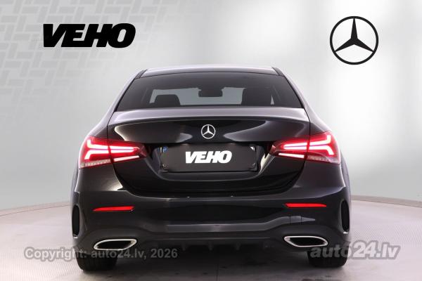 Black Mercedes-Benz A-Class 2022 in Tallinn, with an engine capacity of 1.30 L and mileage of 55 thousand km for 29990 €, photo 9 on AUTOMOTO.COM.LV