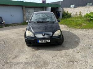 Melns Mercedes-Benz A-Class 2001 Tallina, ar dzinēja tilpumu 1.90 L un nobraukumu 149 tūkst. km par 1200 €, foto  vietnē AUTOMOTO.COM.LV