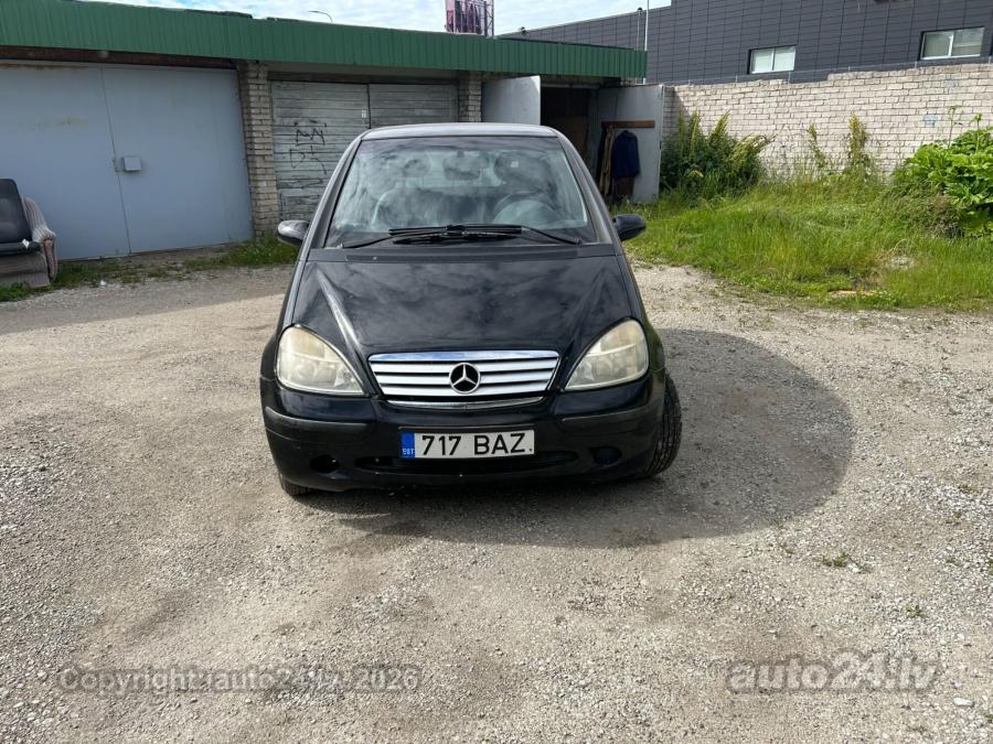 Melns Mercedes-Benz A-Class 2001 Tallina, ar dzinēja tilpumu 1.90 L un nobraukumu 149 tūkst. km par 1200 €, foto 1 vietnē AUTOMOTO.COM.LV