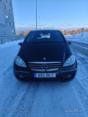 Melns Mercedes-Benz A-Class 2005 Tallina, ar dzinēja tilpumu 2.00 L un nobraukumu 250 tūkst. km par 1799 €, foto  vietnē AUTOMOTO.COM.LV
