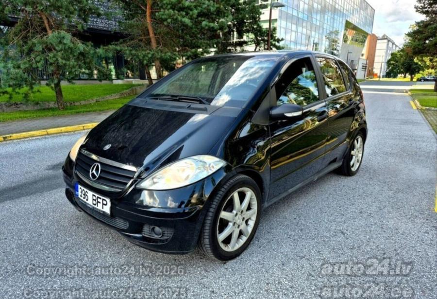 Melns Mercedes-Benz A-Class 2005 Tallina, ar dzinēja tilpumu 2.00 L un nobraukumu 328 tūkst. km par 1500 €, foto 5 vietnē AUTOMOTO.COM.LV