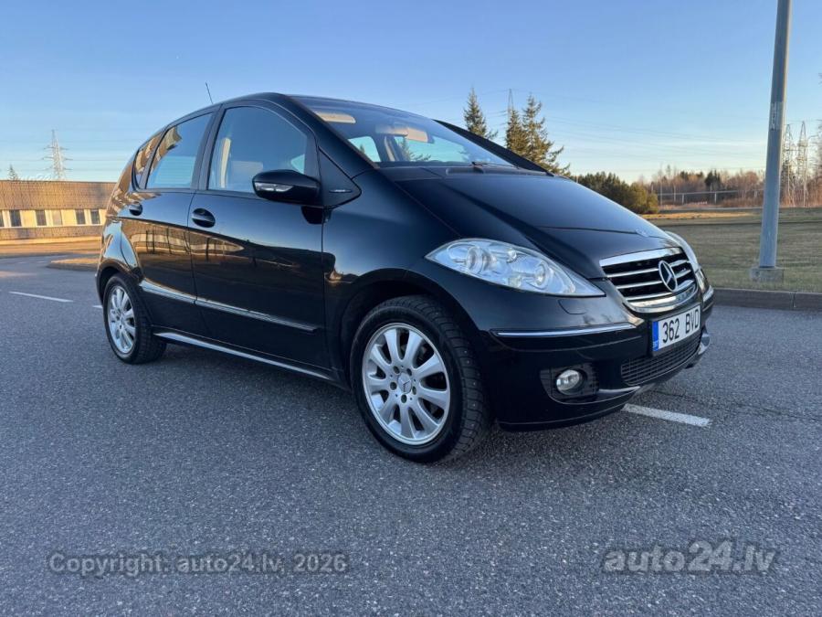 Black Mercedes-Benz A-Class 2005 in Tallinn, with an engine capacity of 2.00 L and mileage of 218 thousand km for 2500 €, photo 4 on AUTOMOTO.COM.LV